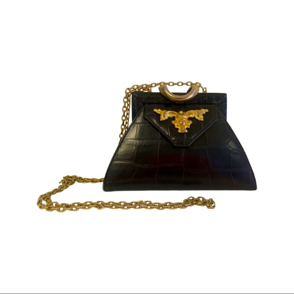 glen miller for ann turk | Bags | Vtg Glen Miller For Ann Turk Black ...